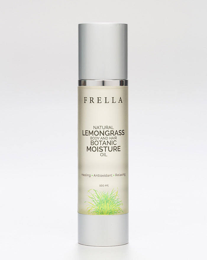Natural Lemongrass And Coconut Body & Hair Oil 100ml– Frella Store